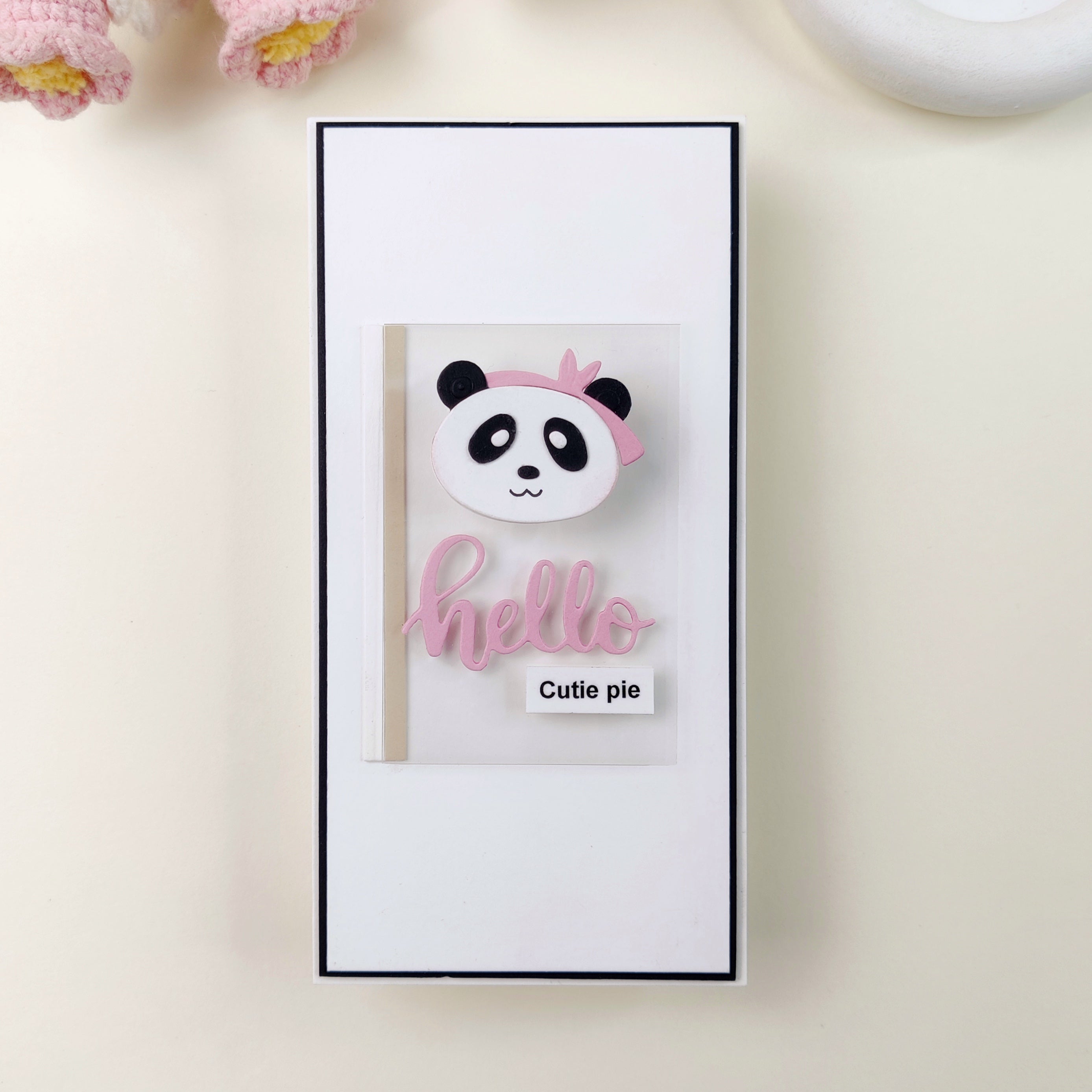 Panda Spinner Card – Dress my craft
