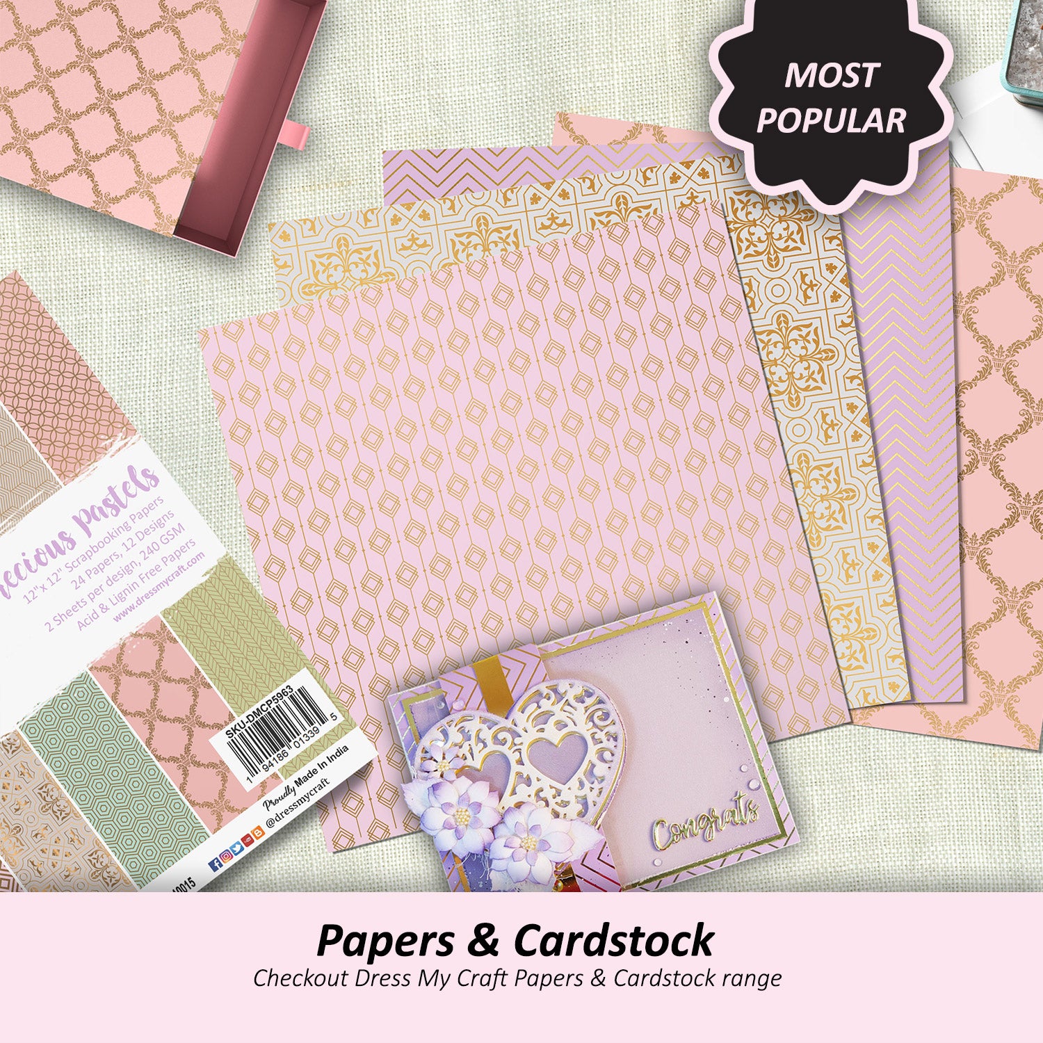 Papers & Cardstocks – Dress my craft